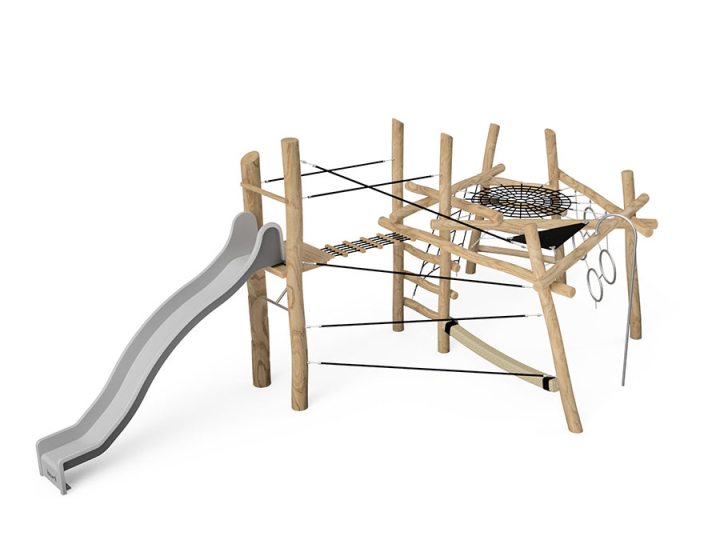 Robinia wood: Climbing frame